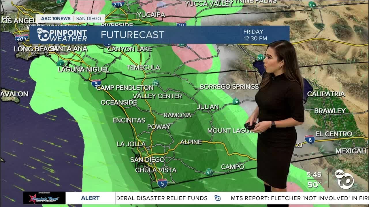 ABC 10News Pinpoint Weather with Weather Anchor Vanessa Paz - YouTube
