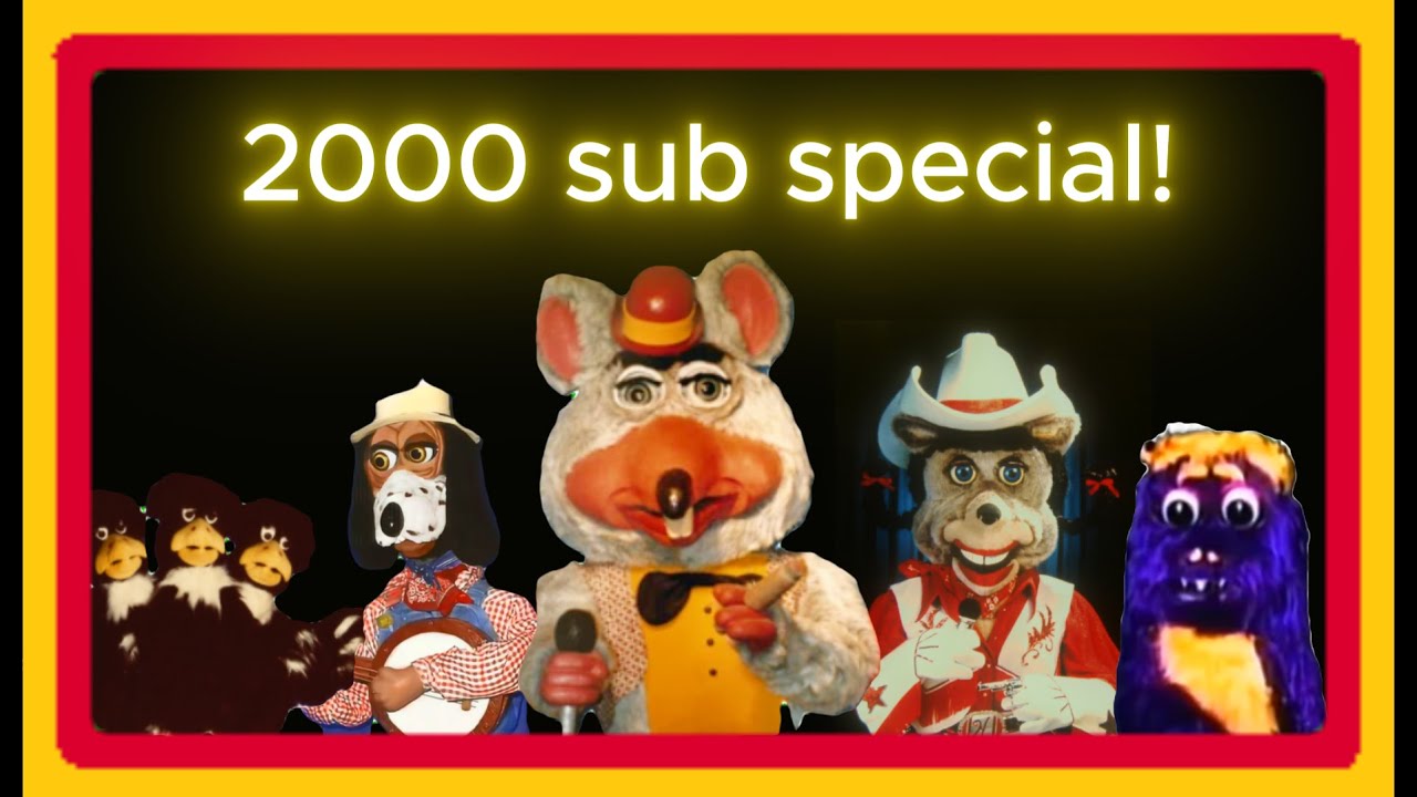 Homemade Chuck E Cheese portrait show: Waltz Across Texas : 2000 sub ...