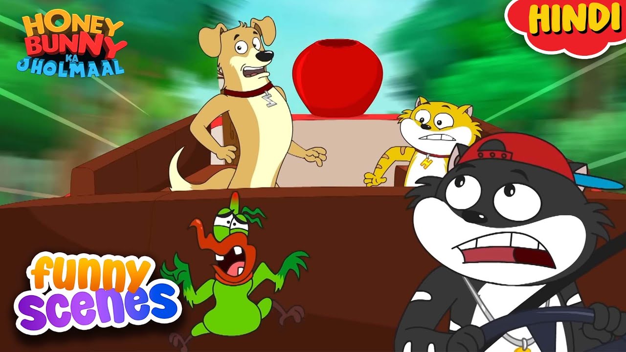 Honey Bunny Funny Scenes | Cartoon For Kids | Compilation - 02 | YO ...