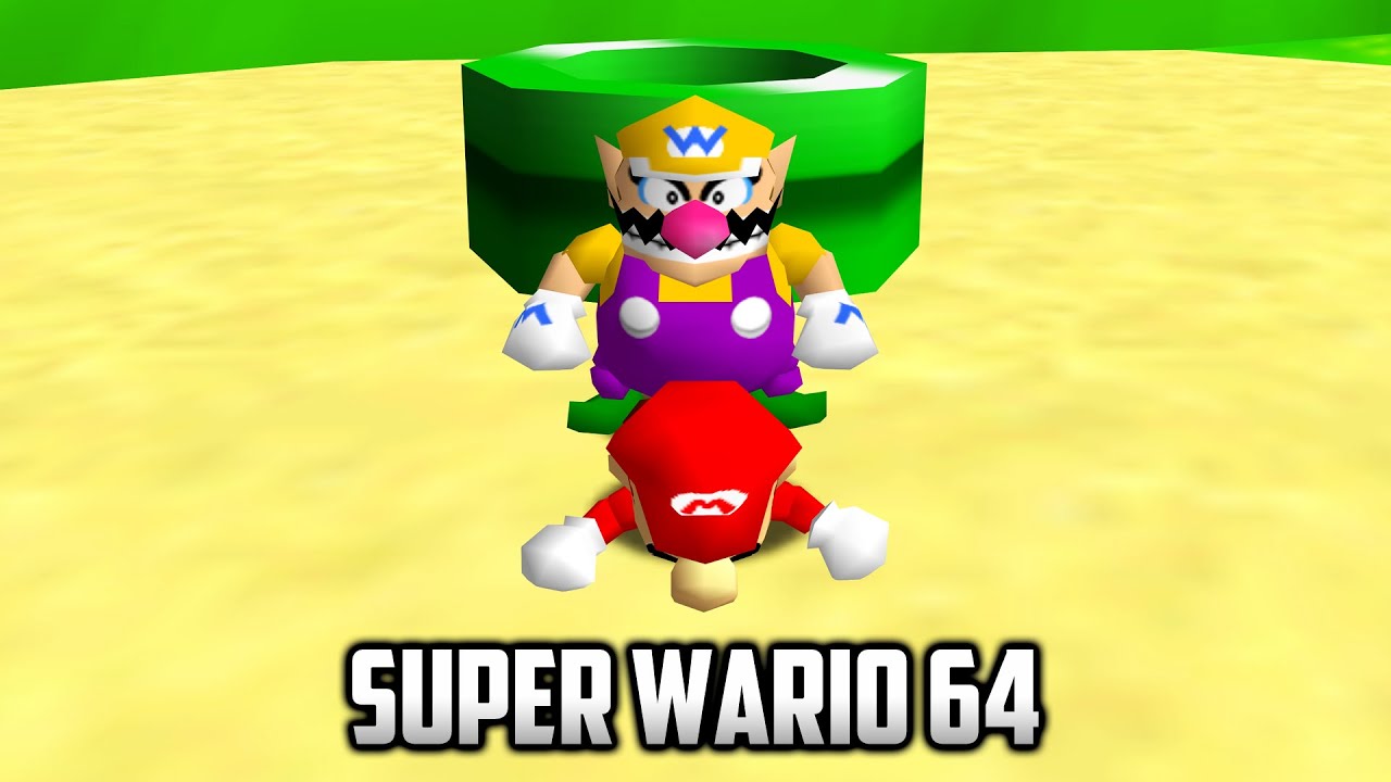 ⭐ Super Mario 64 - Super Wario 64 - YouTube