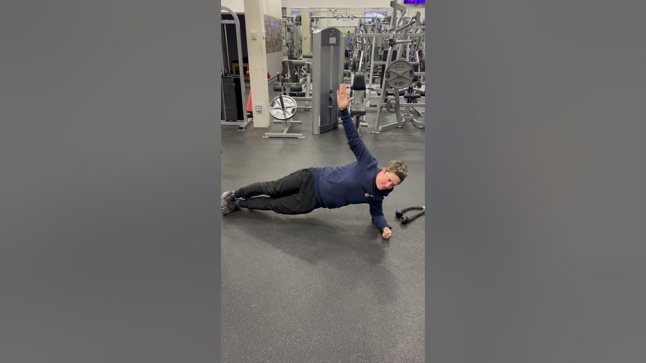 Side plank hip dip - YouTube