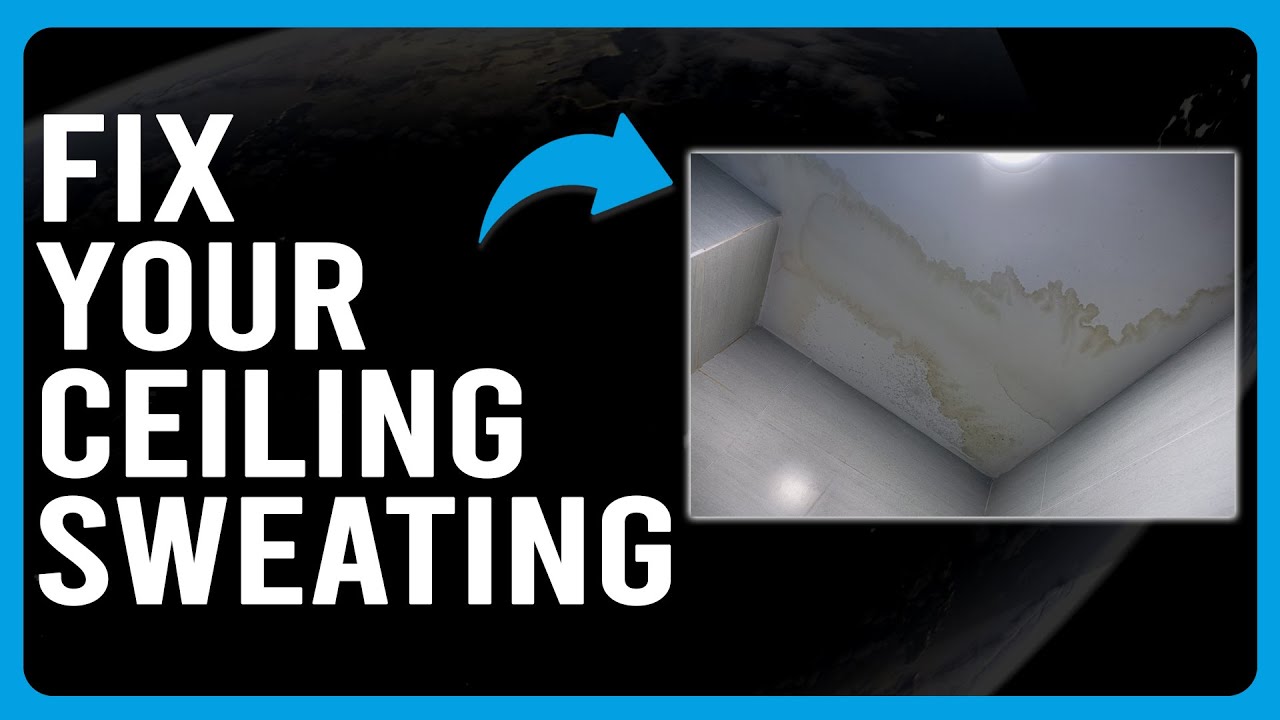 How To Fix Ceiling Sweating (Poor Insulation - Learn The Causes And How ...