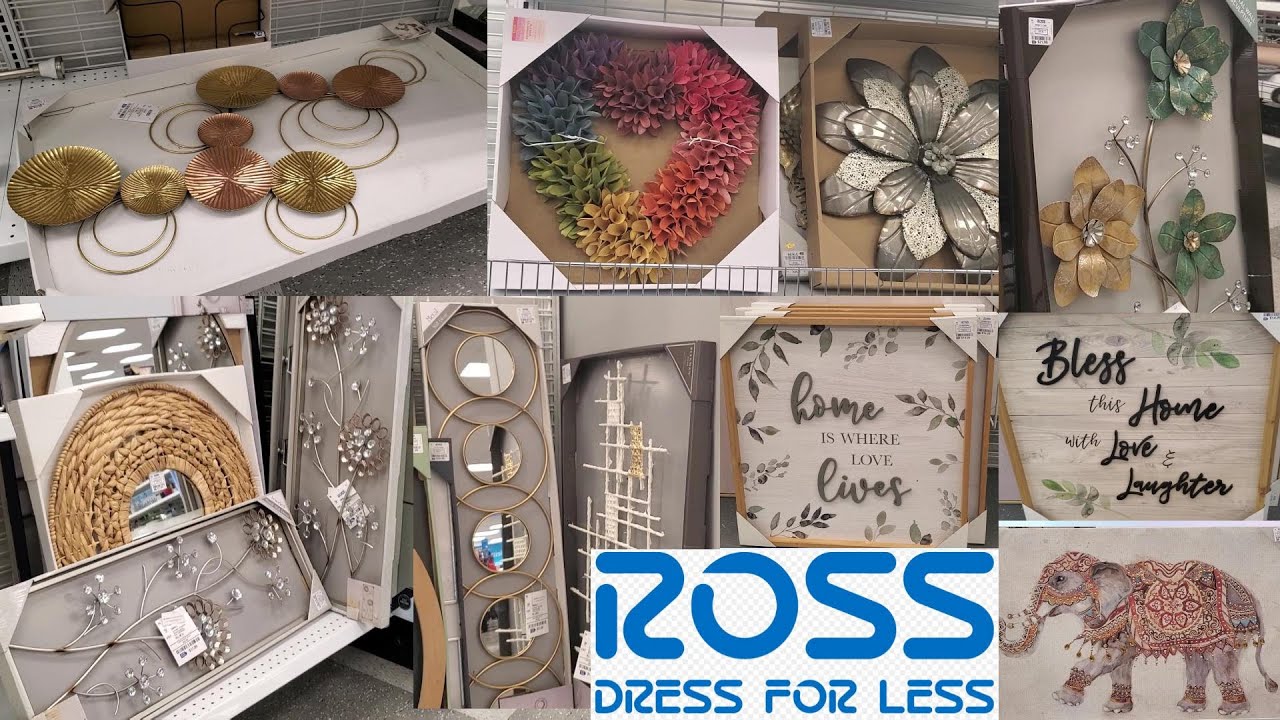 ROSS Wall Decor For Less Shop With Me 2022|Ross Home Decor 2022|Wall ...