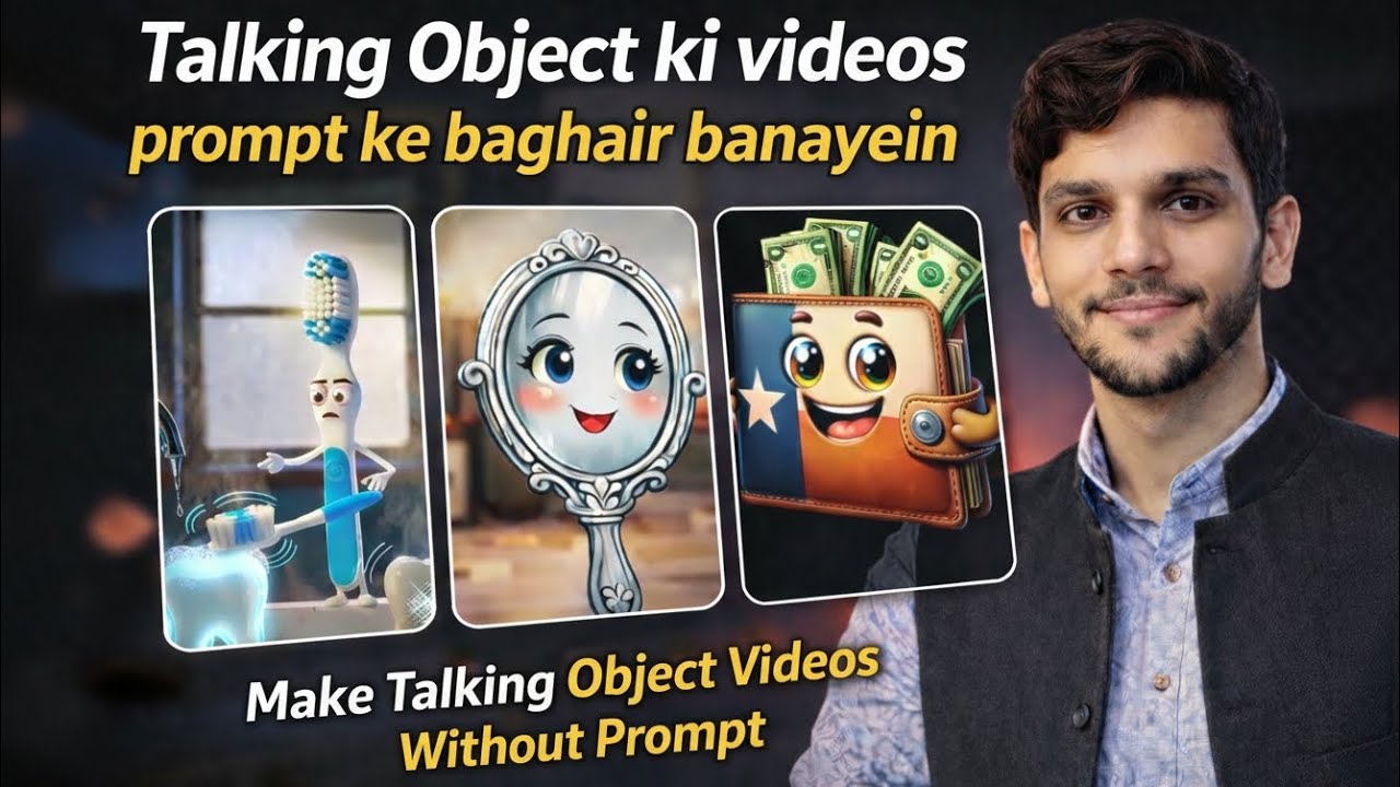 Talking Objects Viral videos Kaise Banayein? | Flow AI🔥 | Flow AI ...
