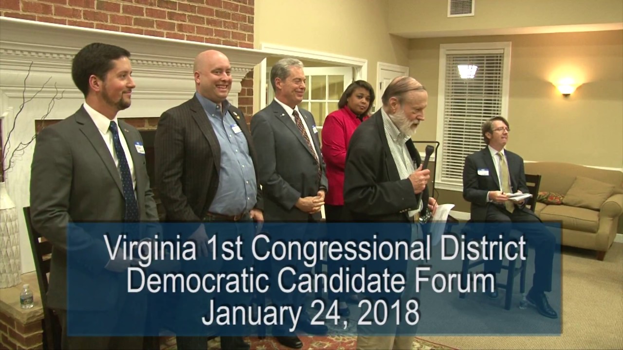 1st District Democratic Forum - Introductions (clip 1 of 6) - YouTube
