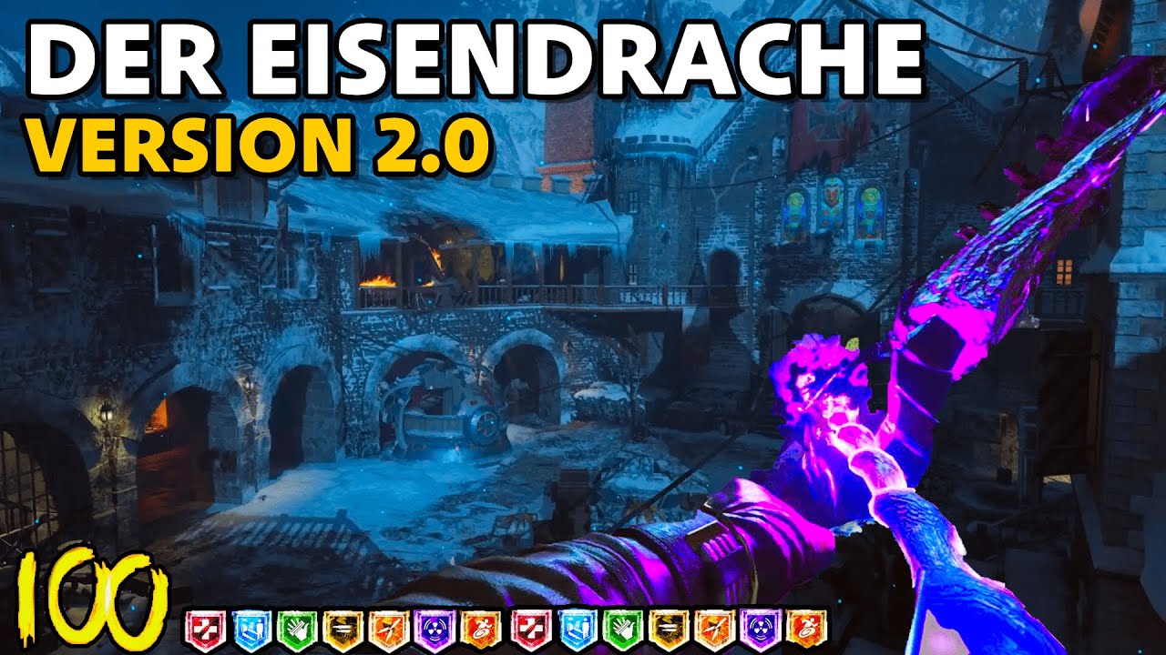 DER EISENDRACHE 2.0?!?!?!? The Iron Dragon Custom Zombie Map [BO3 ...