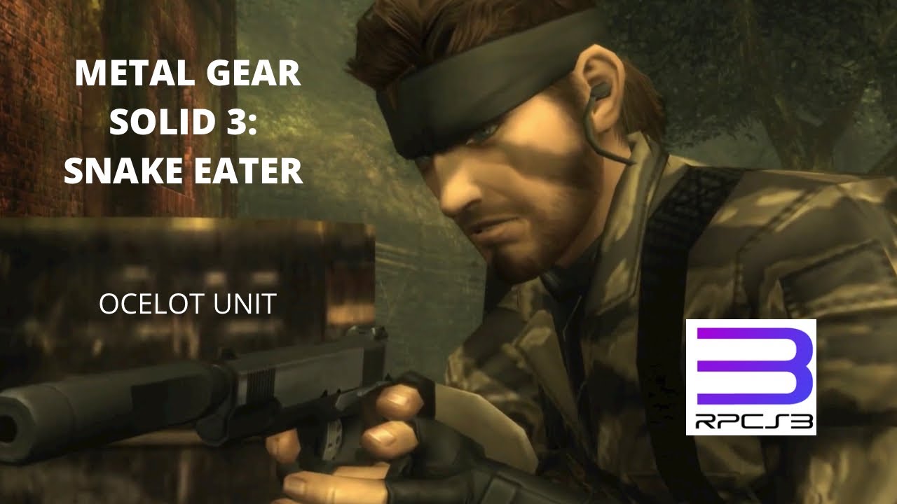 Metal Gear Solid 3 - Ocelot Unit (4K 60 FPS) - YouTube