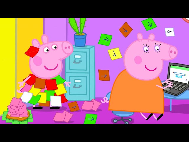 Sticky Note MAYHEM! 📝 Try Not to Laugh Challenge 😂🖇️ Peppa Pig Full ...