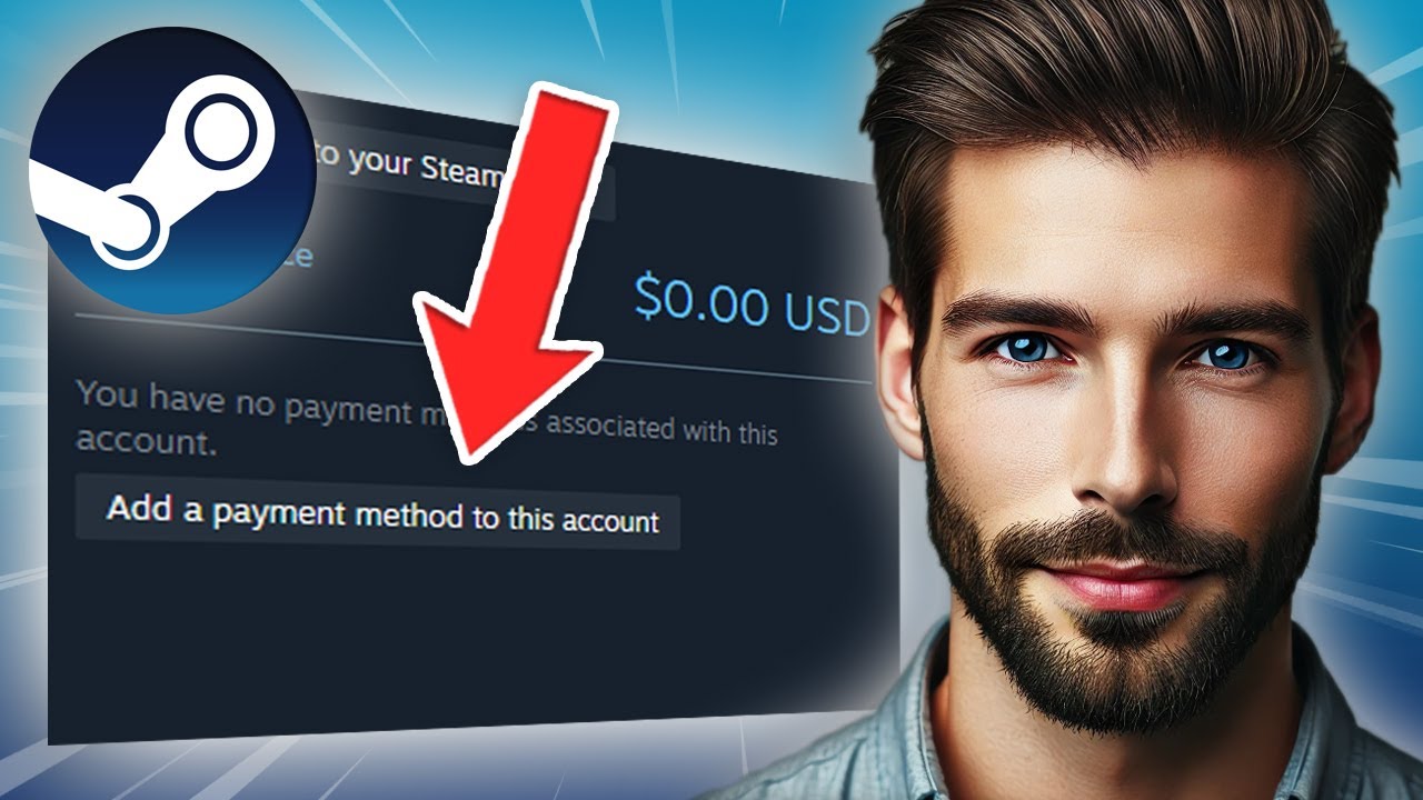 How To Add Payment Method On Steam Account - Easy Tutorial - YouTube
