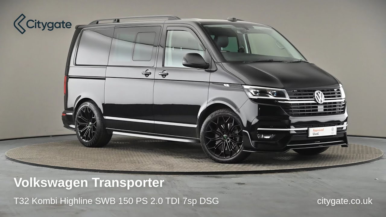 Volkswagen Transporter - T32 Kombi Highline SWB 150 PS 2.0 TDI 7sp DSG ...