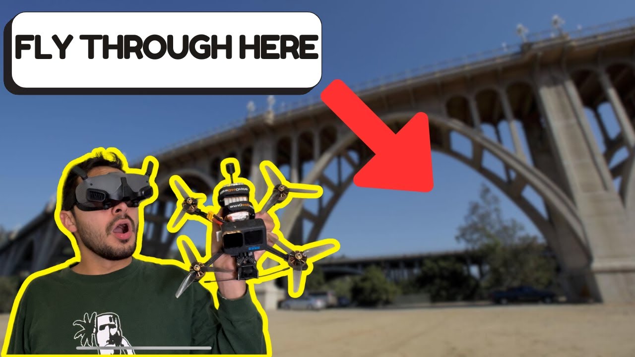 Flying under a crazy bridge!!! | FPV DRONES - YouTube