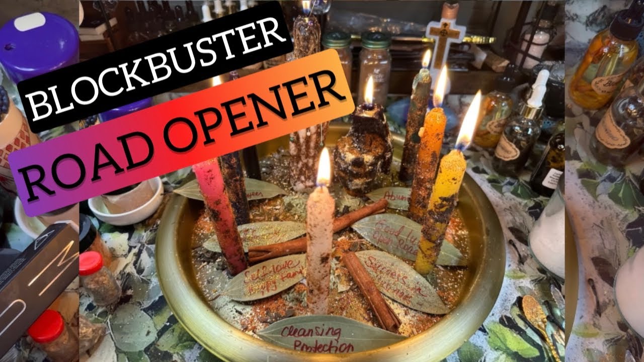 💣 BLOCKBUSTER 💣 / 🔑 ROAD OPENER 🔑 Spell #witchcraft #hoodoo #spells ...