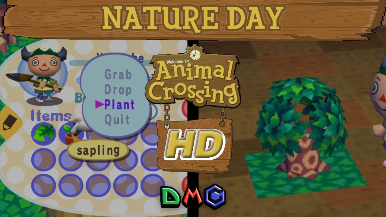 Animal Crossing - Nature Day | HD Texture Pack | Widescreen (GCN) - YouTube