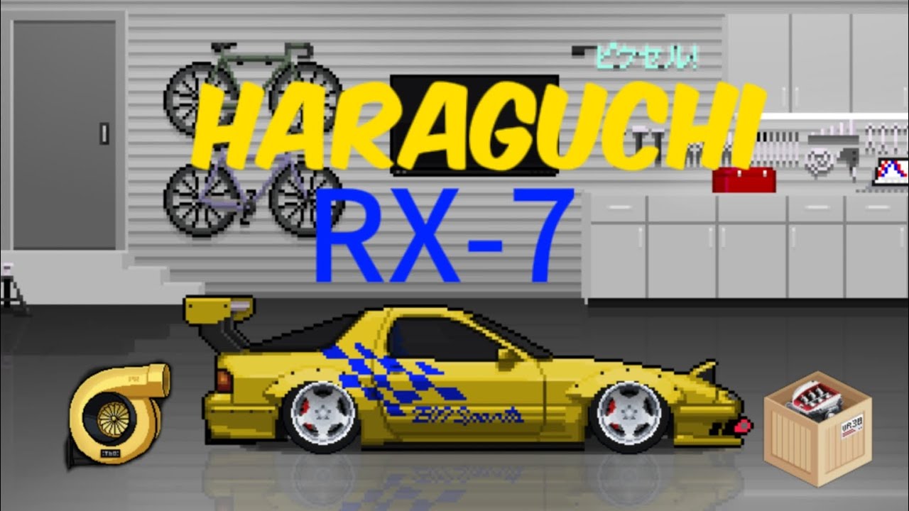 Mitsuru Haraguchis RX7 build in pixel car racer 🔥🥵 - YouTube