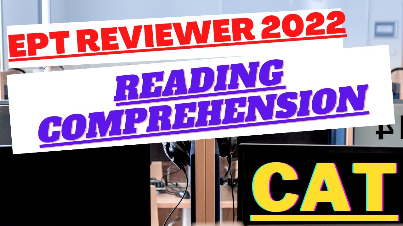 EPT REVIEWER 2022|Part 1 READING COMPREHENSION|100% ACTUAL DEPED ...