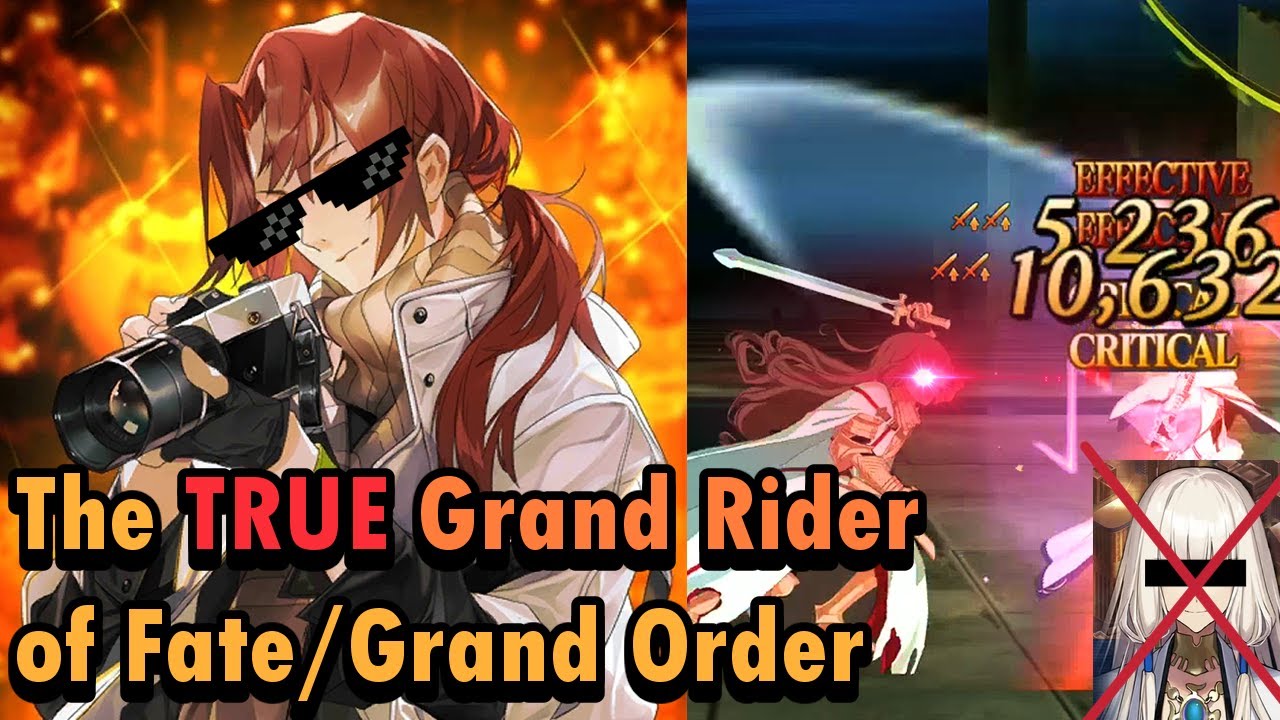 THE TRUE GRAND RIDER OF FGO - YouTube