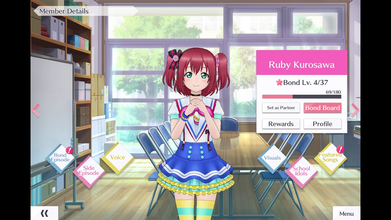 Love Live! School Idol Festival All Stars : Ruby Kurosawa Partner Theme ...