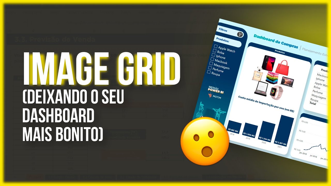 [Power BI] Image Grid - Deixando seu Dashboard Mais Bonito - YouTube
