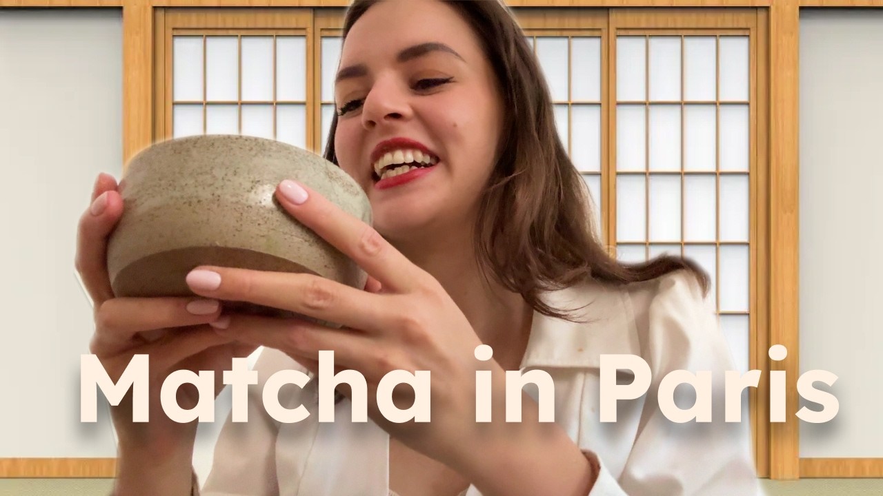 I Found the Best Matcha Tea Salon in Paris - YouTube