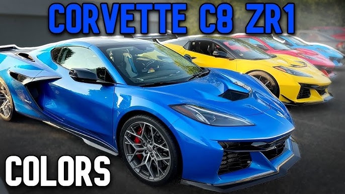 Colores Del Corvette C8