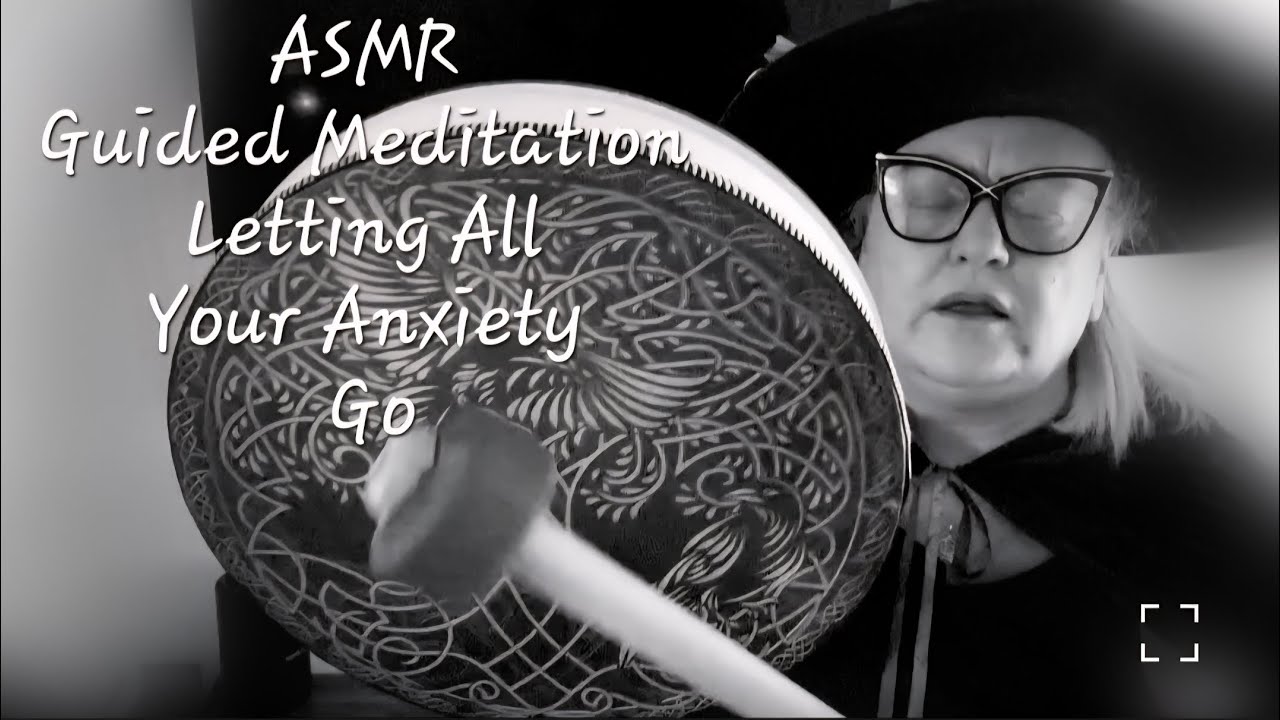 ASMR Wicca Shamanic Guided Meditation Healing For Anxiety And Stress🤍🕯 ...