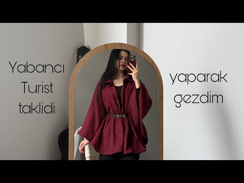 TURİST TAKLİDİ/TÜRKİYEDE İNGİLİZCE KONUSARAK TURİST OLDUM BÖLÜM 1