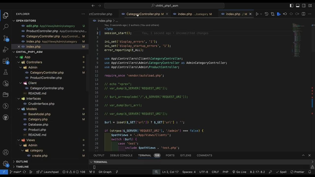[PHP1] Notification - YouTube