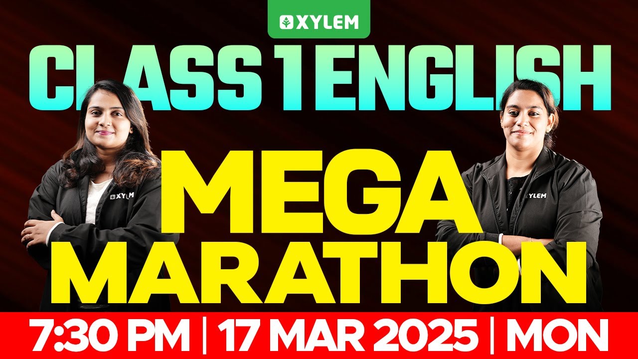 Class 1 English - MEGA MARATHON! | Xylem Class 1 - YouTube