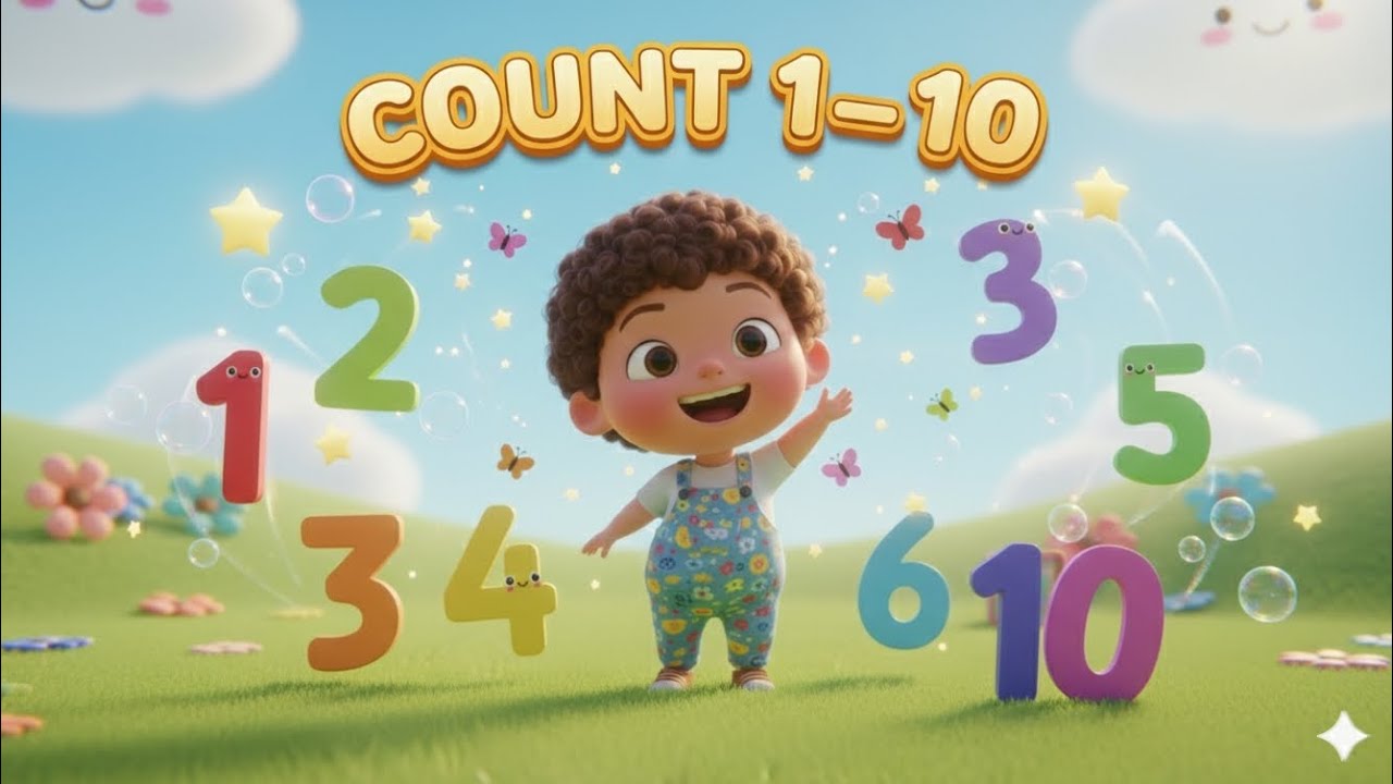 Learn Numbers with Fun | Count & Clap | Kids Nova Learning - YouTube