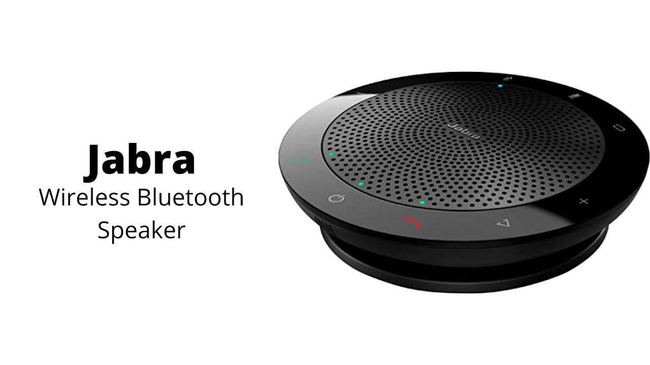 Jabra | Speak 510 Wireless Bluetooth Speaker for Softphone and Mobile ...