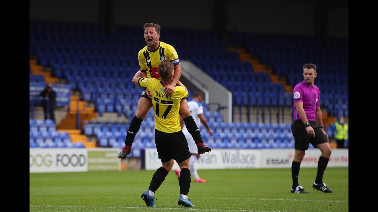 Tranmere Rovers v Harrogate Town highlights - YouTube