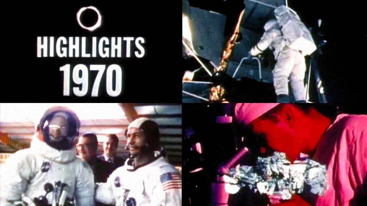 Highlights 1970 - NASA Report - NASA history, Apollo 13, Moon - YouTube