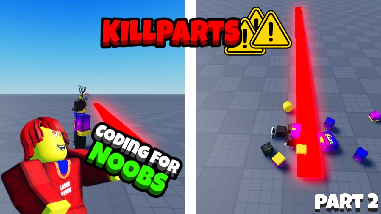 How to make *EASY* Killparts in Roblox Studio *CODING FOR NOOBS* - YouTube