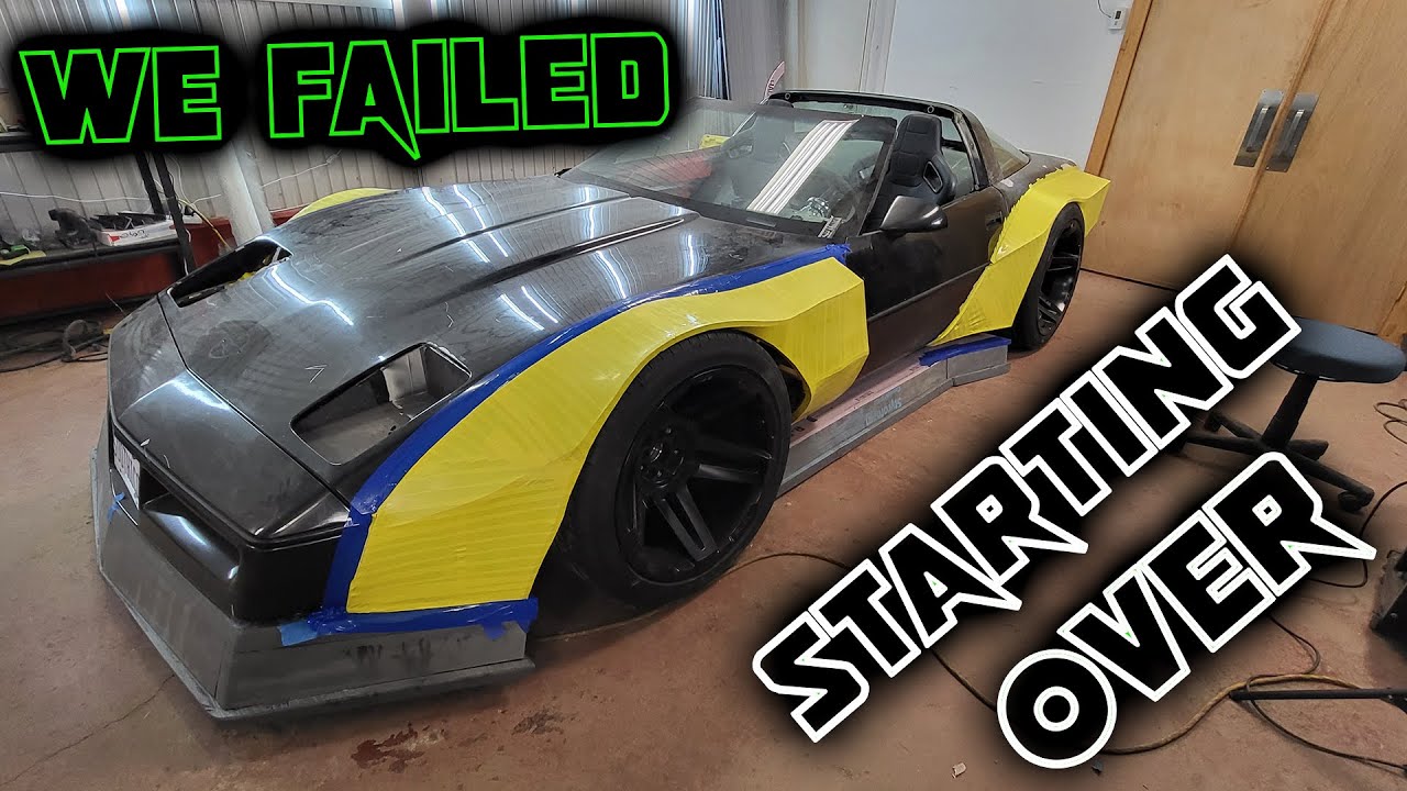 ALL YOU CAN DO IS TRY - WIDEBODY C4 CORVETTE - RUSTED AND BUSTED - YouTube