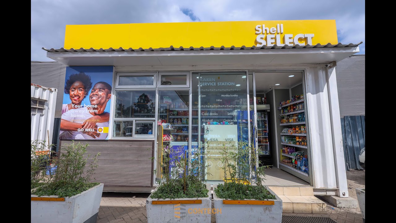 Shell Select | 20ft Container | Convenience Store - YouTube
