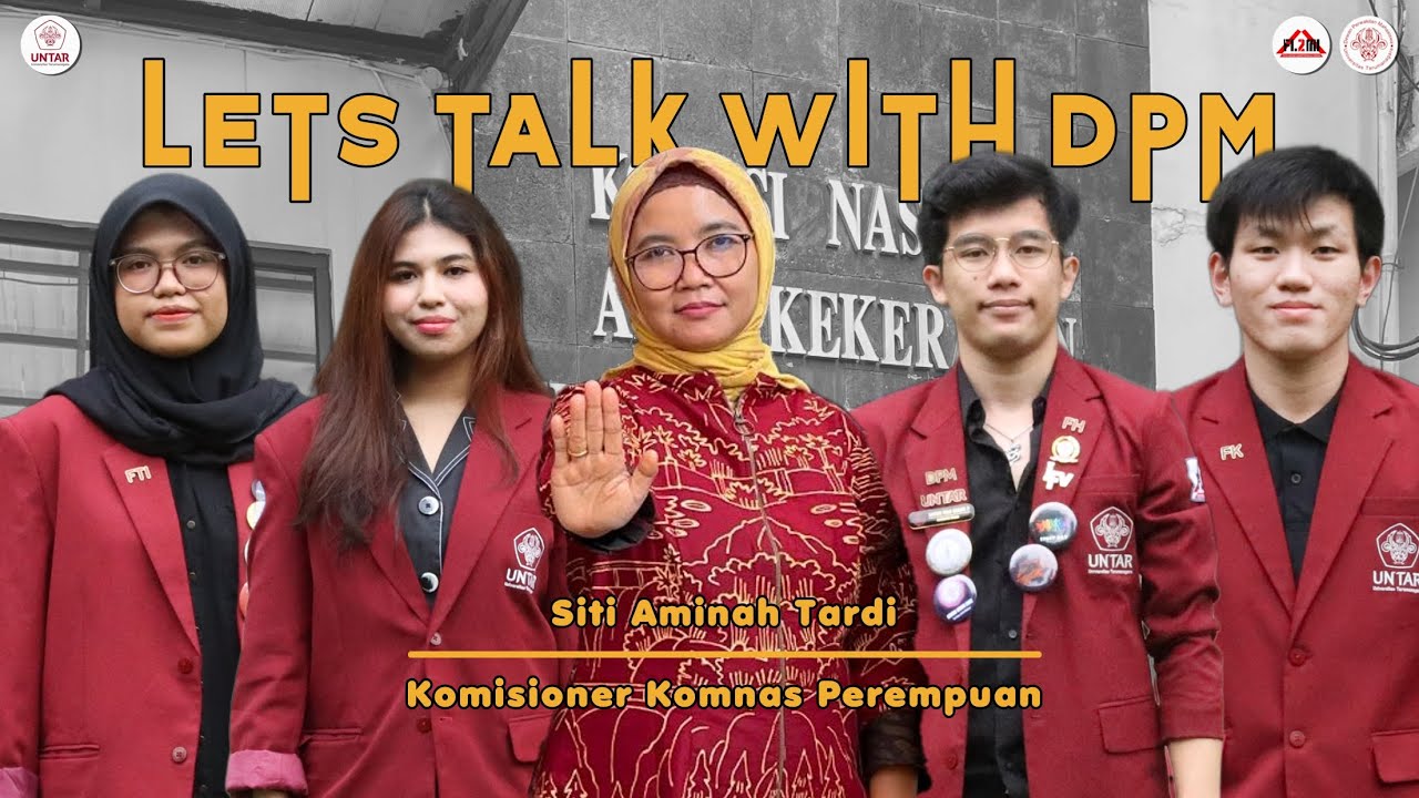 Lets Talk With DPM UNTAR #1 - YouTube