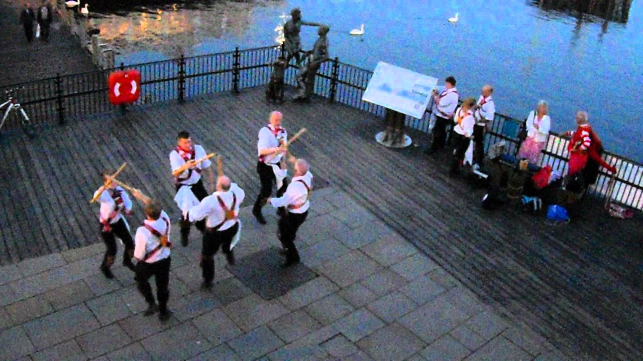 Cardiff Morris dance Black Joke in Cardiff Bay. 4th September 2012 ...