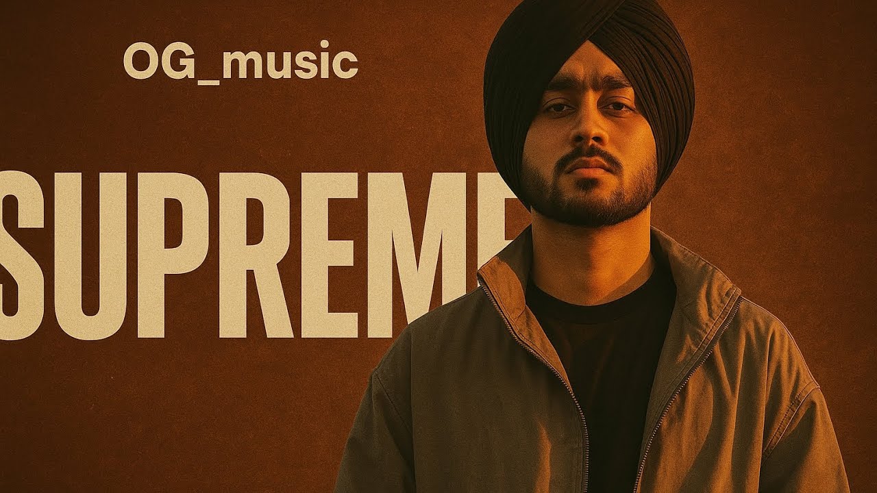 Supreme - Shubh 🔥| Official music vibes | O vision aa door de Shaunk ...