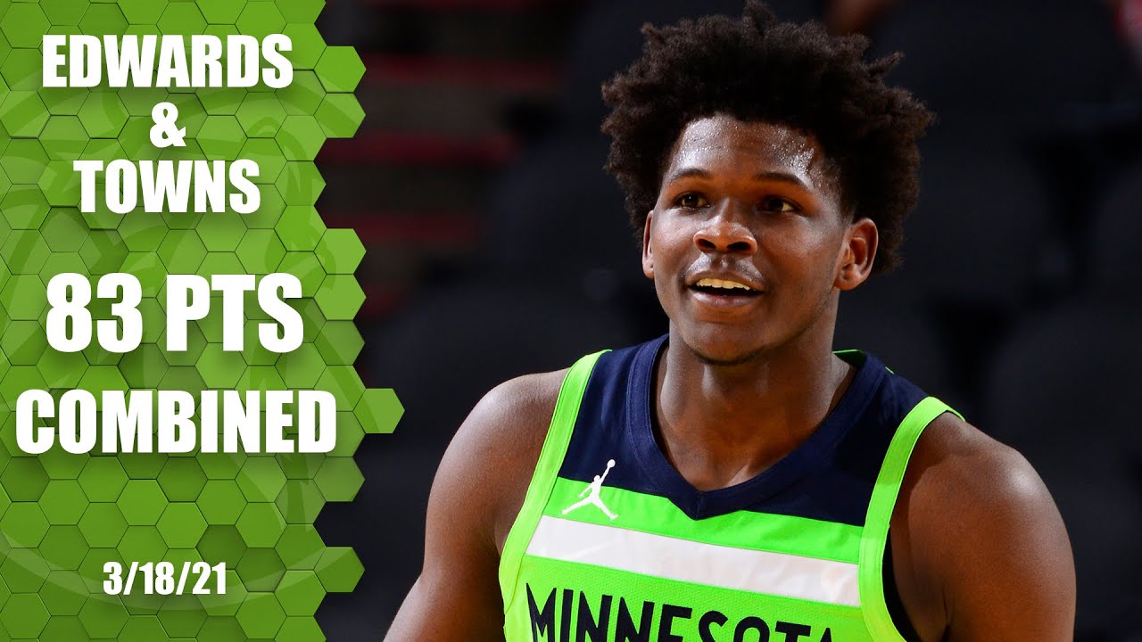 Anthony Edwards and Karl-Anthony Towns go for 40+ in Timberwolves' win ...