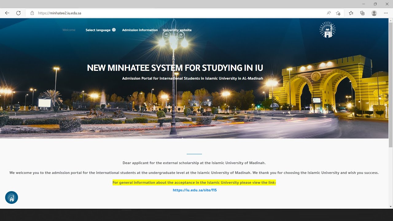 Applying to the University of Medina 2022 [DETAILED the documents list ...