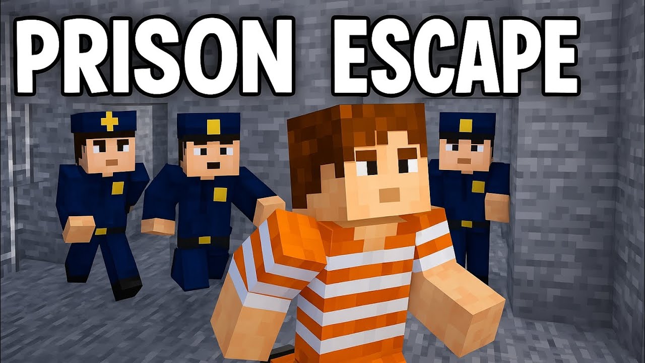 Minecraft prison escape - YouTube
