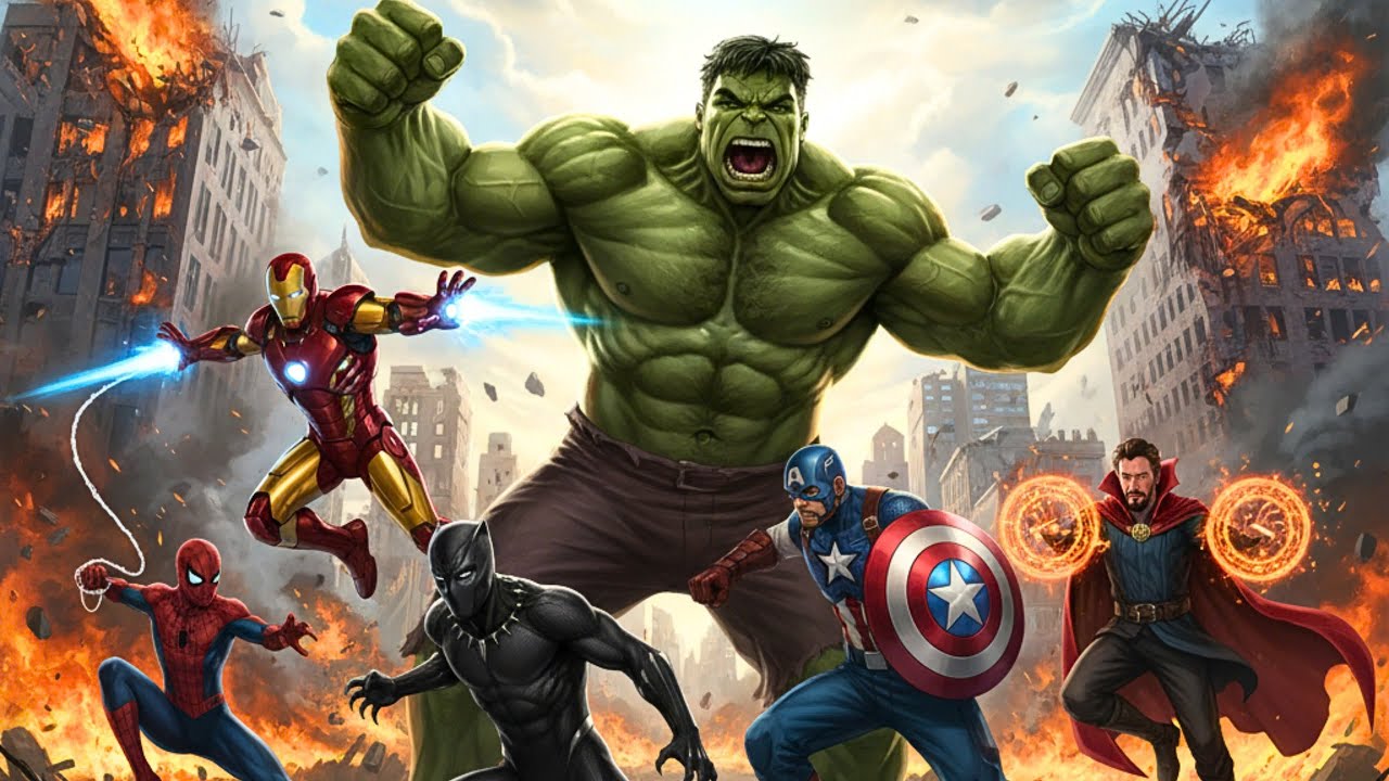 Hulk vs Avengers: Epic Battle - Hulk Falls, But The Rage Lives On - YouTube