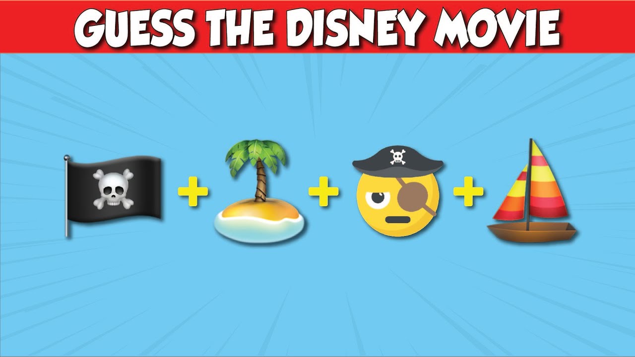 Guess The Disney Movie by Emoji | Movie Quiz Challenge - YouTube