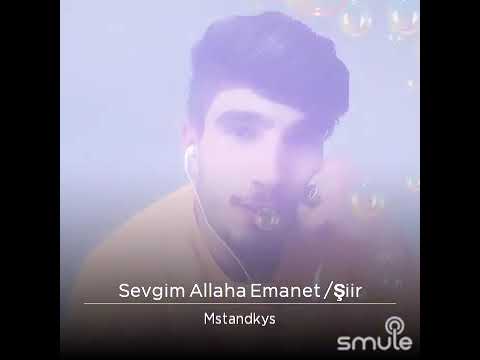 Sevgim allaha emanet-şiir