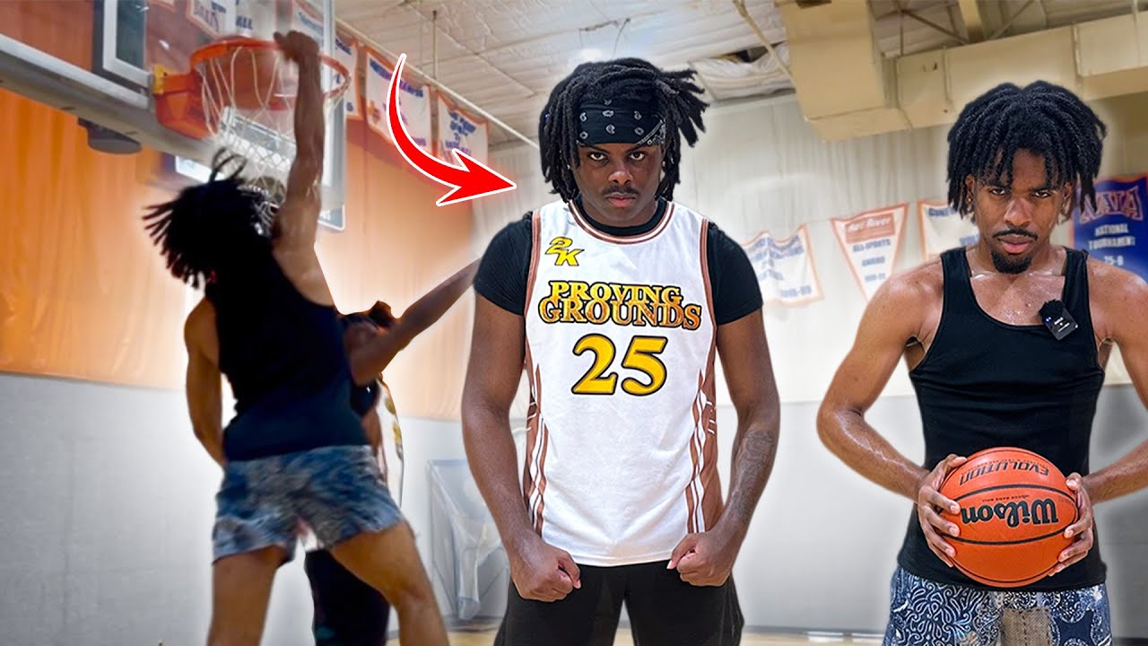 INTENSE BASKETBALL 1V1 VS WAVY MELLO! - YouTube