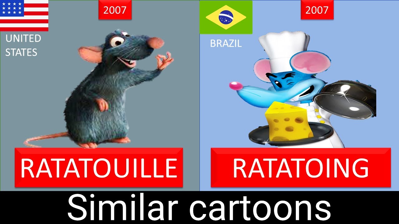 Similar cartoons from different country in the world part 2 - YouTube