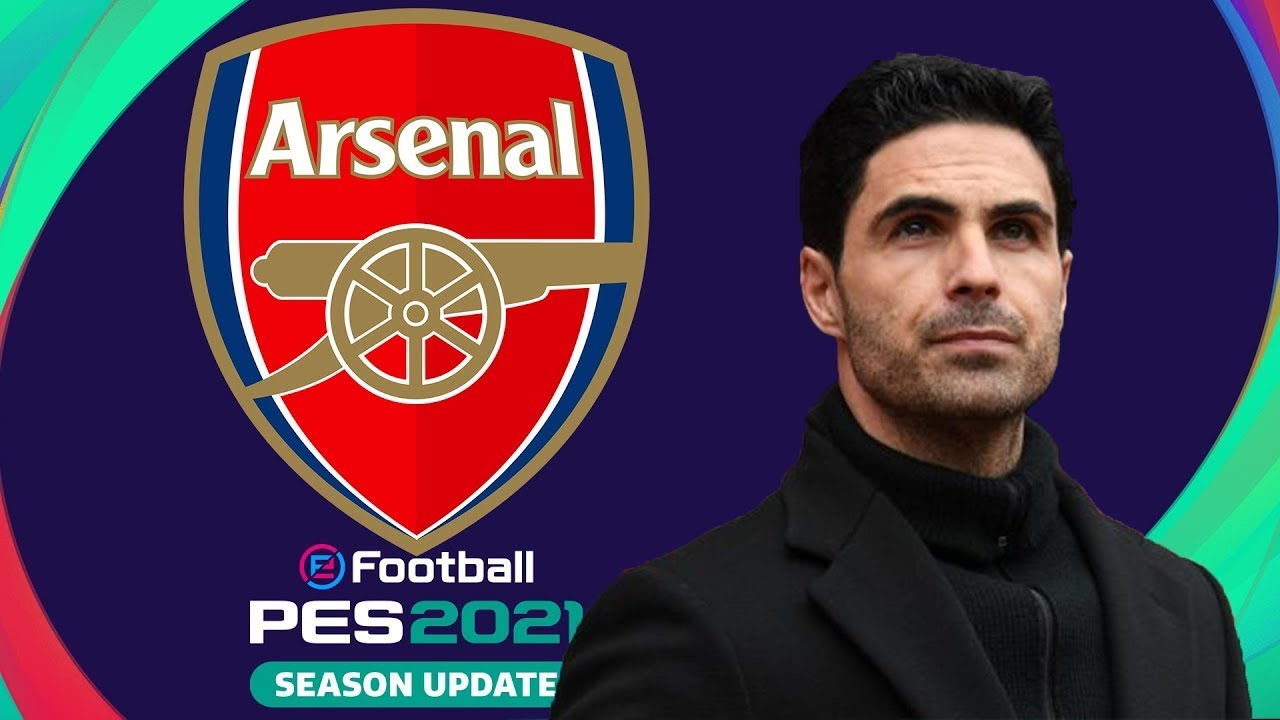 O ARSENAL LÍDER DA PREMIER LEAGUE DE MIKEL ARTETA NO PES 2021 ...