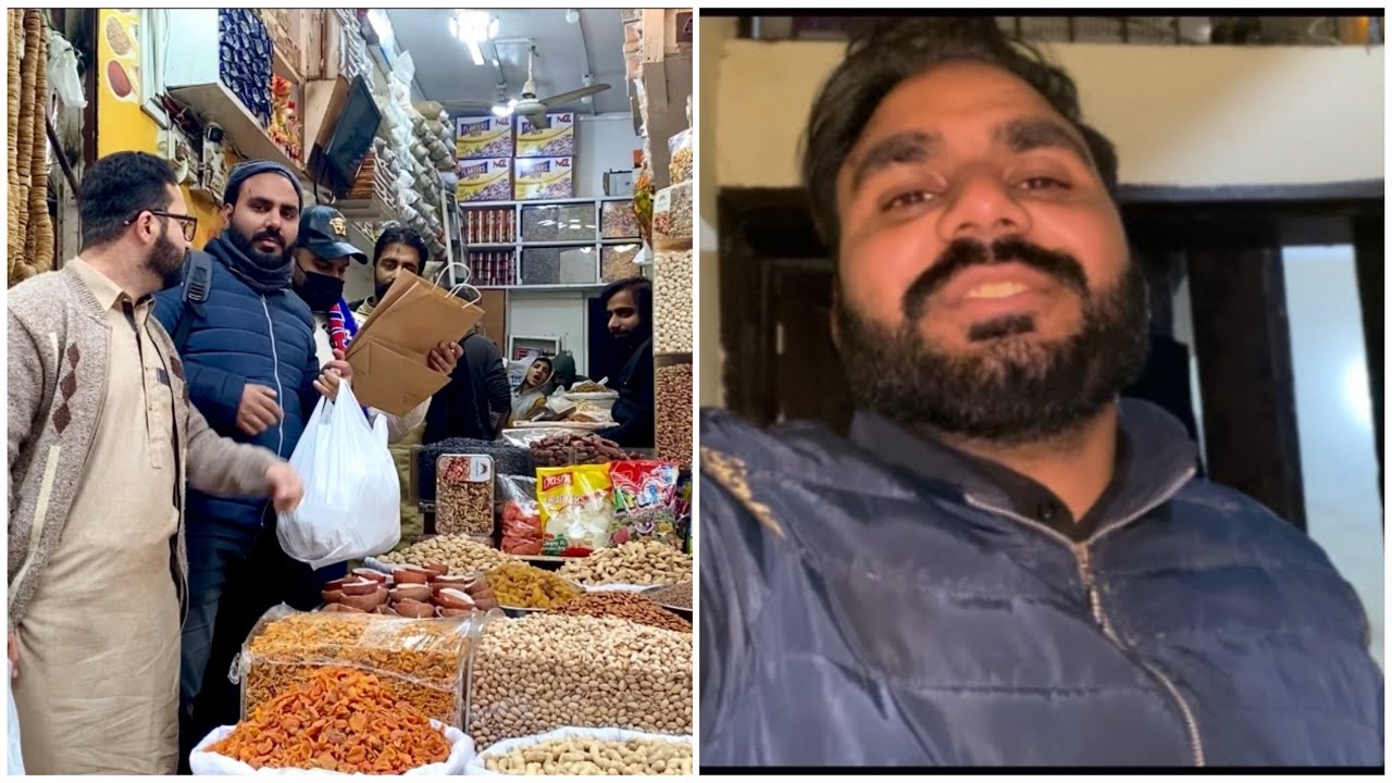 Aj Dry Fruit Laina Akbri bazar gye & hen or Peggon ko nicha Shift ...