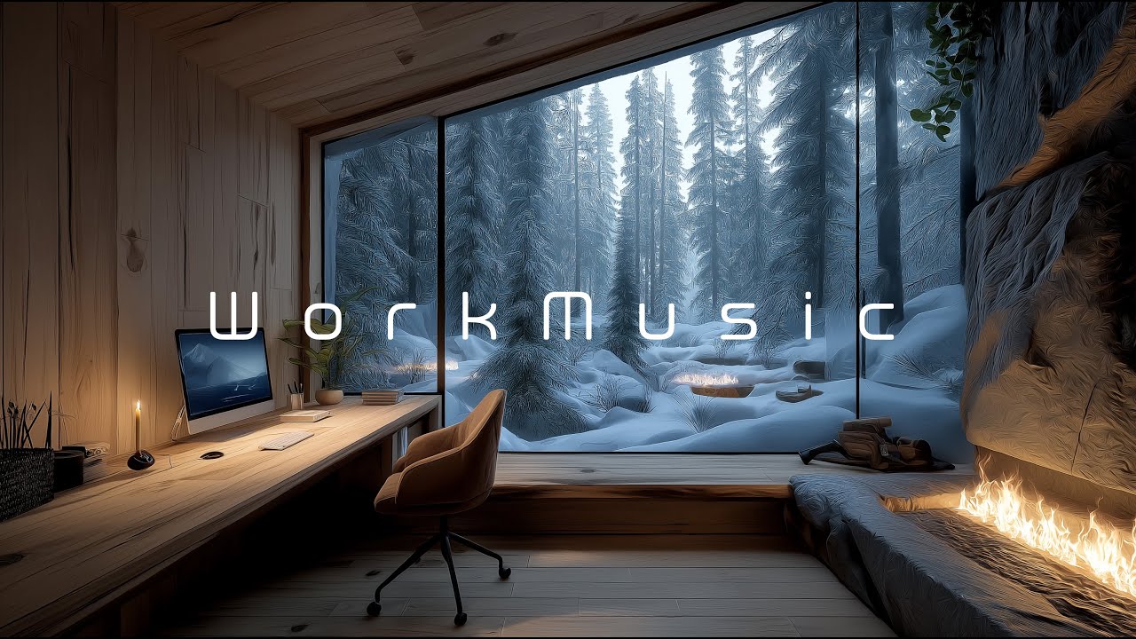 Deep Focus Music | Cozy Forest Window Workspace for Coding, Study ...
