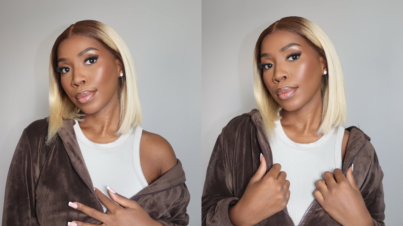 Getting The Perfect Black Girl Blonde Toned 613 Highlight Bob Wig